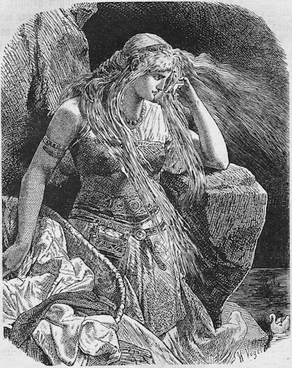 Gudrun in The Story of Sigurd the Volsung and The Saga of the Volsungs ...